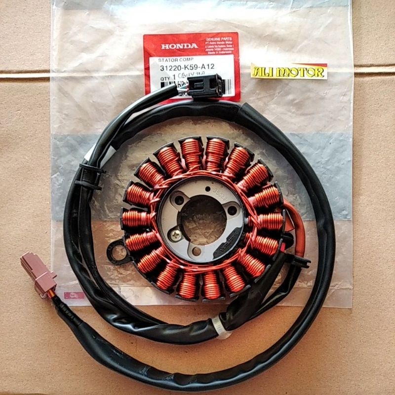 Jual Sepul stator comp vario 150 2015-2018 31220-K59-A12 ori AHM | Shopee Indonesia