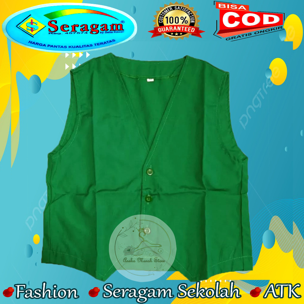 Jual Rompi Sekolah Merah Dan Hijau Merek Troser By SERAGAM | Shopee ...