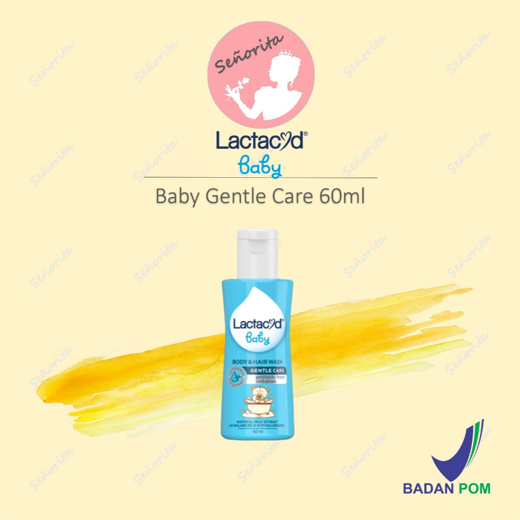 Jual LACTACYD Baby Gentle Care 60ml/150ml | Shopee Indonesia