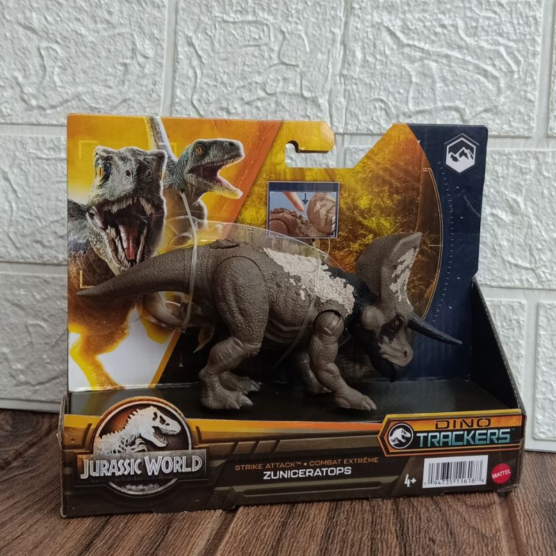 Jual Jurassic World Dino Trackers Zuniceratops | Shopee Indonesia