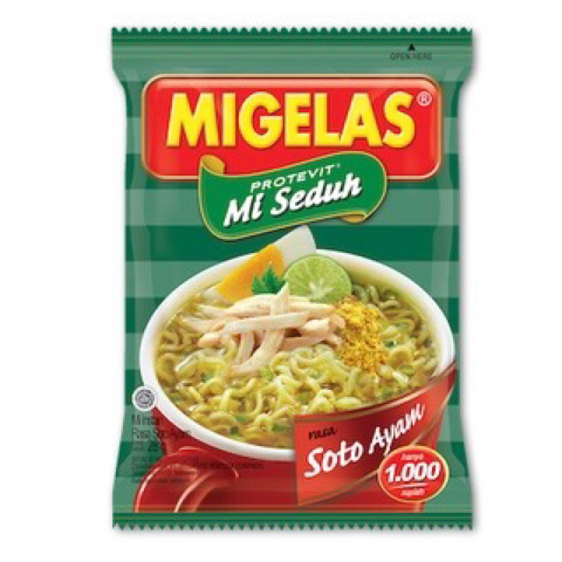 Jual MIGELAS RENCENG ISI 10 x 28 GRAM RENCENG MI SEDUH GELAS MIE SACHET ...