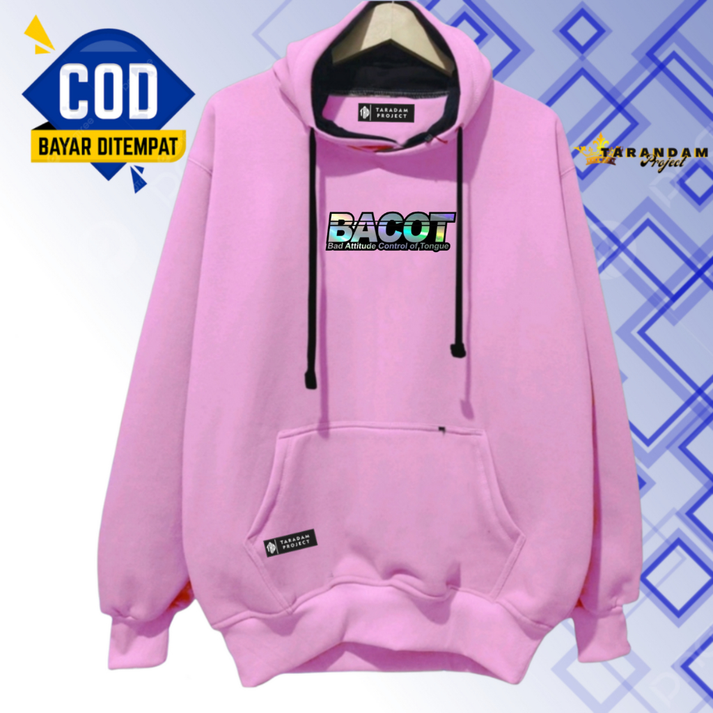 Jual Hoodie Sweater Pria Distro Terbaru Sablon Bacot Premium Hodie ...