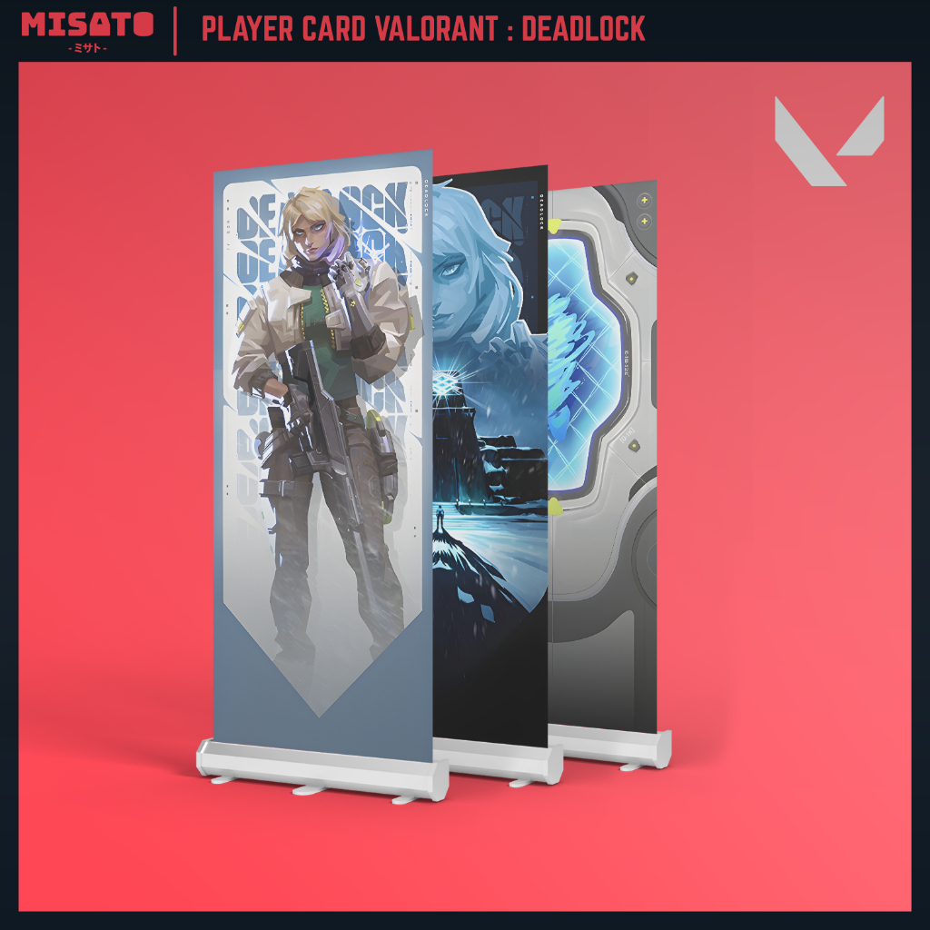 Jual Poster Player Card Valorant : Deadlock | Shopee Indonesia