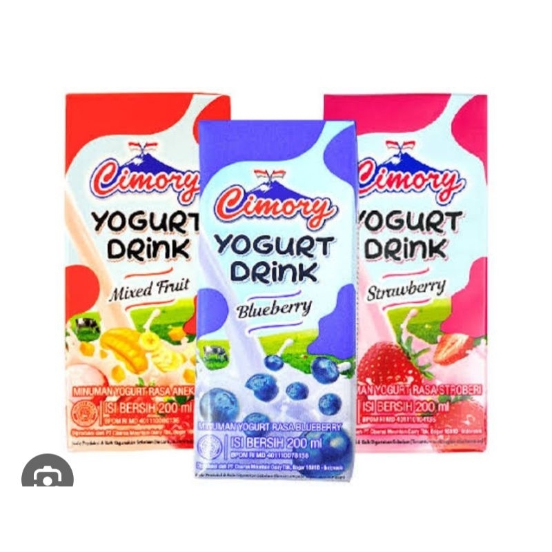 Jual Cimory Yogurt / Yoghurt Drink All Variant 200 ml | Shopee Indonesia