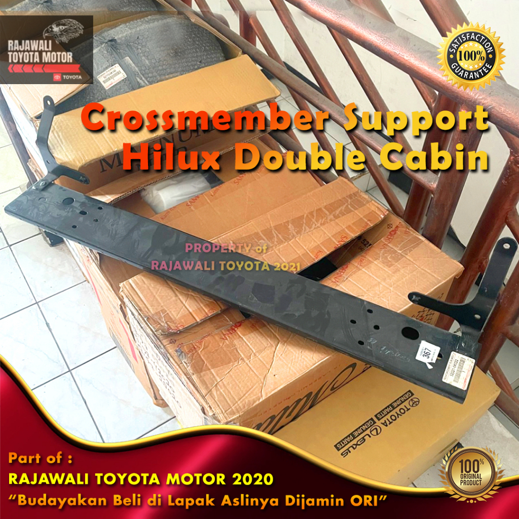 Jual Crossmember Tulang Bemper Depan Hilux Double Cabin 2012-2015 ...