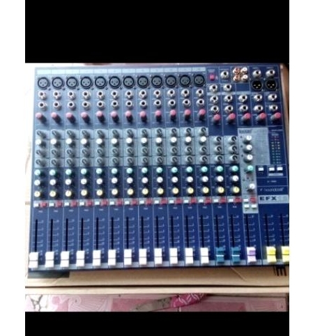 Jual Mixer Soundcraft EFX 12 ORIGINAL 12 Channel Garansi Resmi | Shopee ...