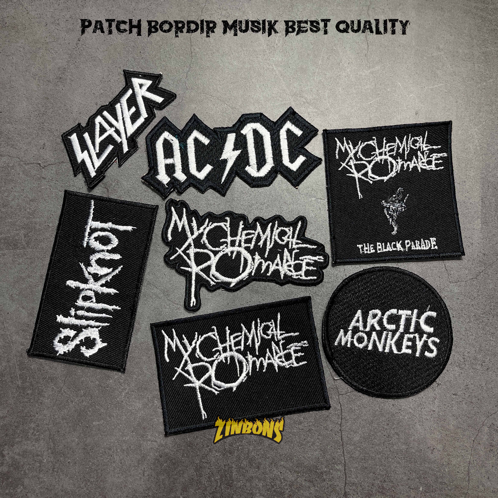 Jual PATCH BORDIR EMBLEM BORDIR PATCH MUSIK BAND PATCH KEREN TERLARIS ... Jual PATCH BORDIR EMBLEM BORDIR PATCH MUSIK BAND PATCH KEREN TERLARIS ...