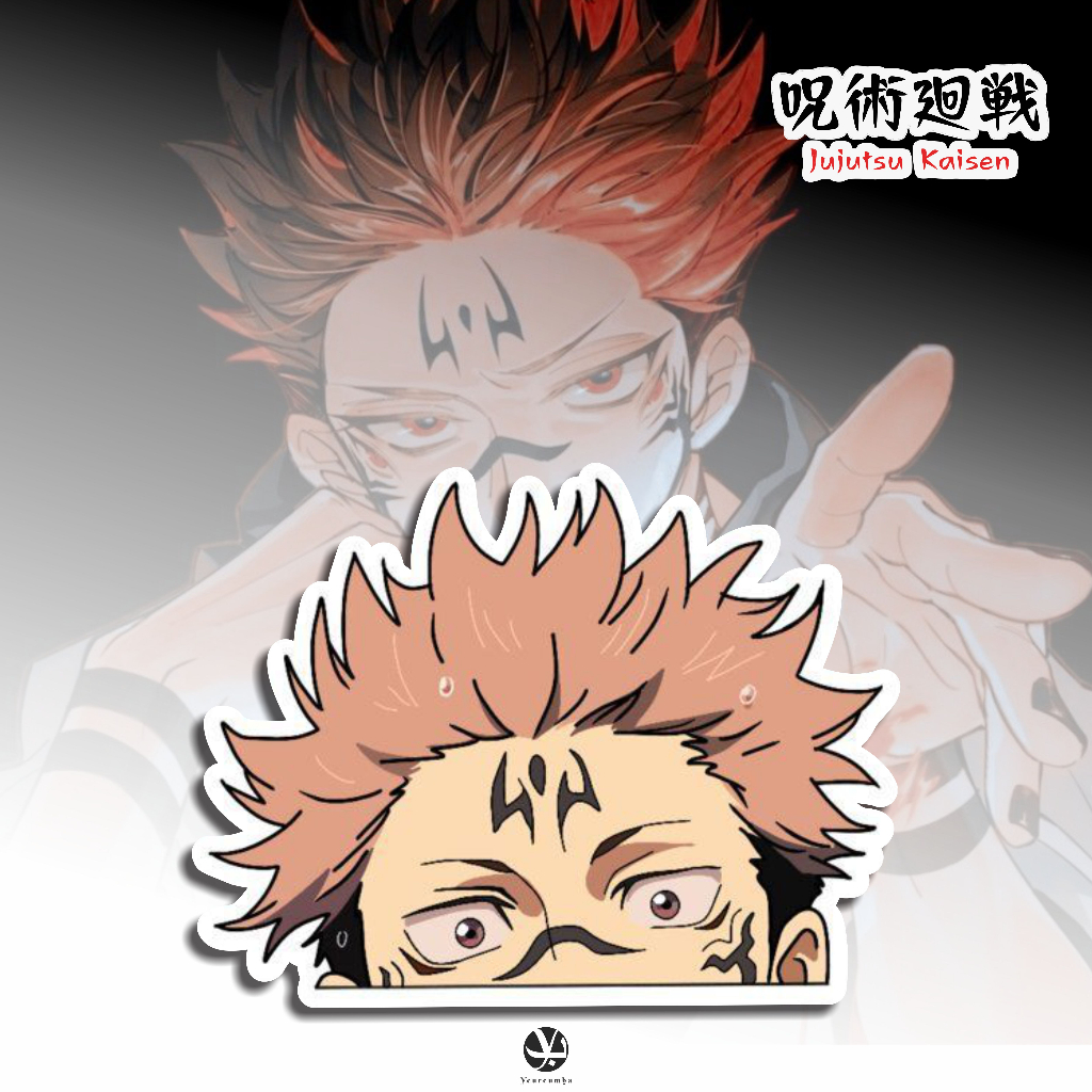 Jual STICKER INTIP JUJUTSU KAISEN - STICKER SUKUNA - STICKER INTIP ...