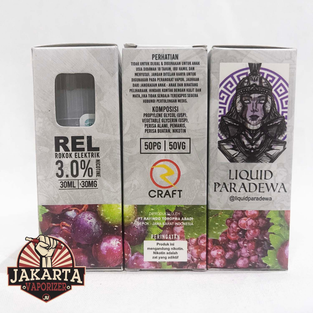 Jual [SALT] LIQUID PARADEWA ANGGUR ATHENA SALTNIC 30ML 30MG BY RCRFT X ...