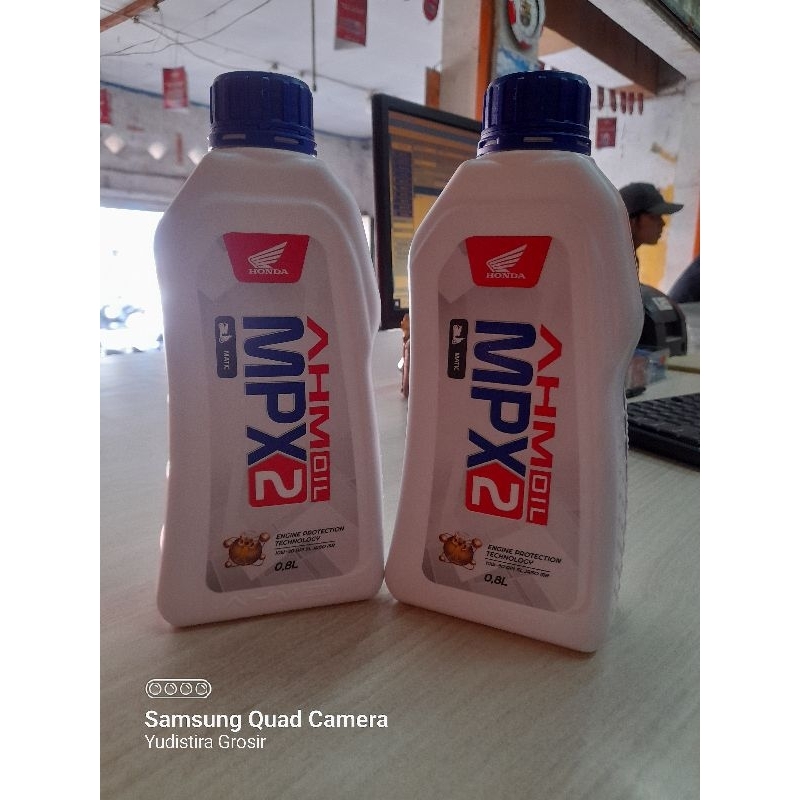 Jual Oli Mpx 2 Matic Ahm Honda Original 800 Ml | Shopee Indonesia