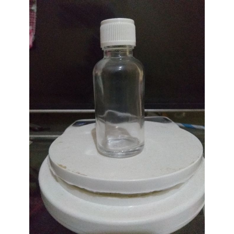 Jual Botol vial body tebal 30 ml clear /bening tutup ulir | Shopee ...
