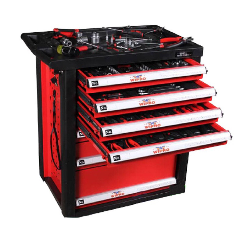 Jual Wipro Tool Kit 7 Susun TB-07 (143Pcs) | Shopee Indonesia