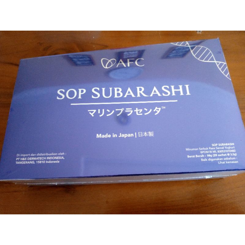 Jual SOP Subarashi Original AFC Japan | Shopee Indonesia
