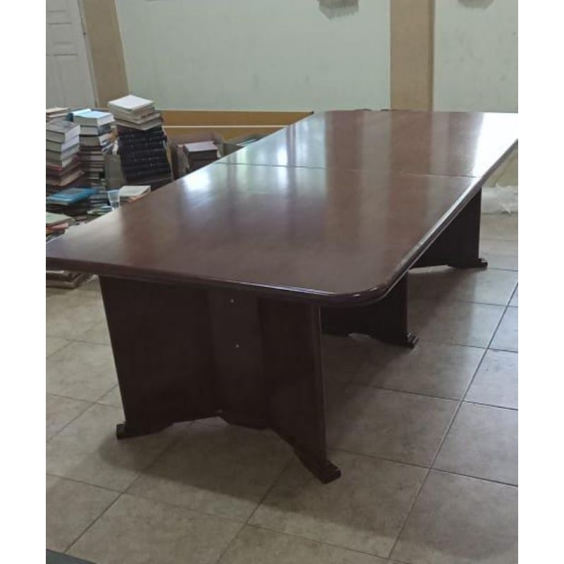 Jual Meja Rapat Meeting Table Kayu Alcatraz 360x120cm | Shopee Indonesia