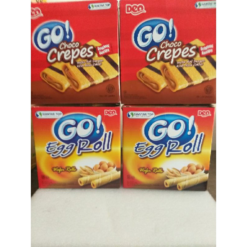 Jual Go choco crepes / Go egg roll / go eggroll / go crepes box ...