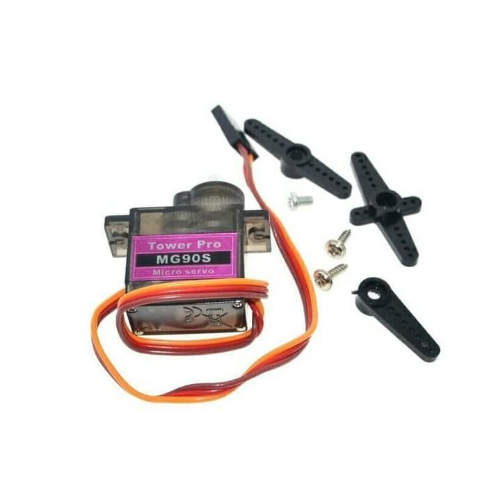 Jual Motor Servo mini MG90S MG 90s 90 s MG90 Gear For Arm Robot ...