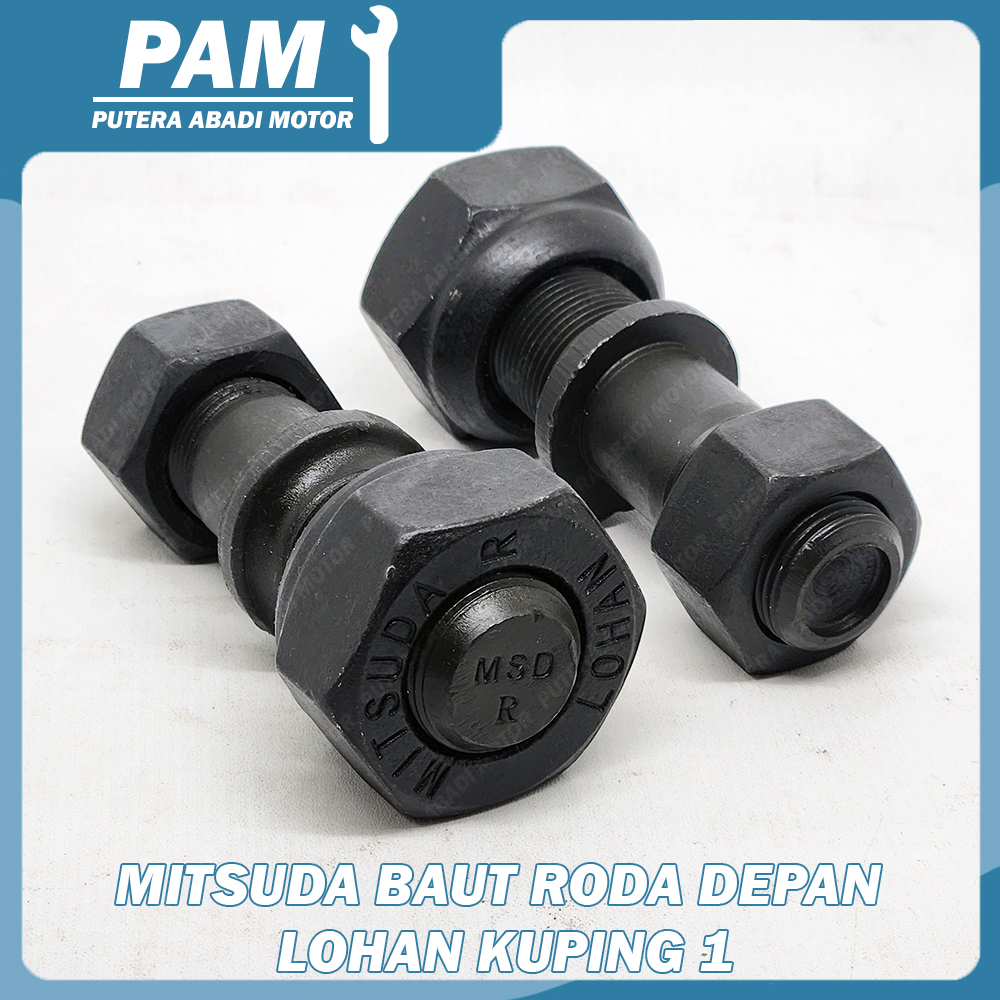 Jual Baut Roda Depan Lohan Merk Mitsuda | Shopee Indonesia