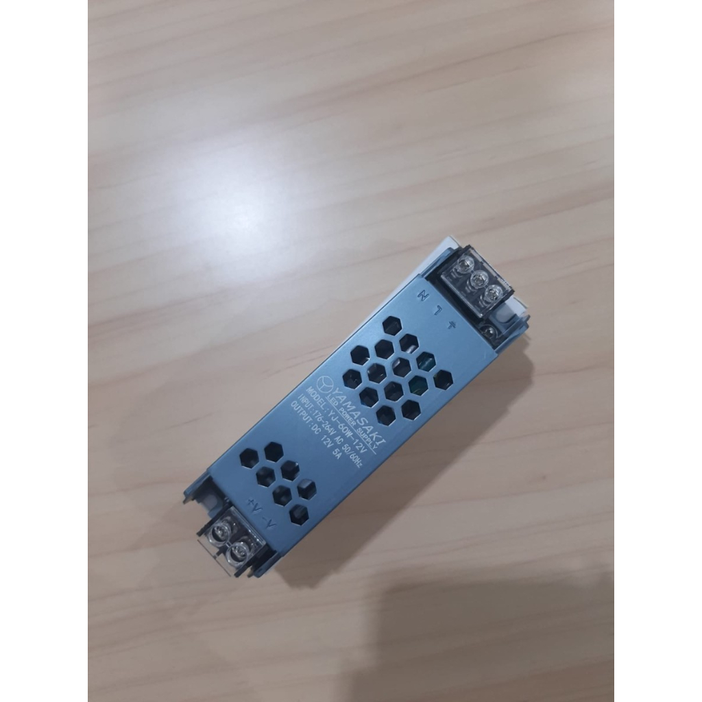 Jual YAMASAKI Trafo Adaptor Power Supply Slim 12V 5A Blue Color FULL ...