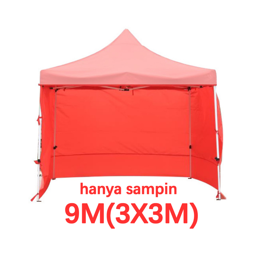 Jual Atap Tenda 3x3 Bahan Polyester 1080D Atap Tenda Lipat Jualan Mudah ...