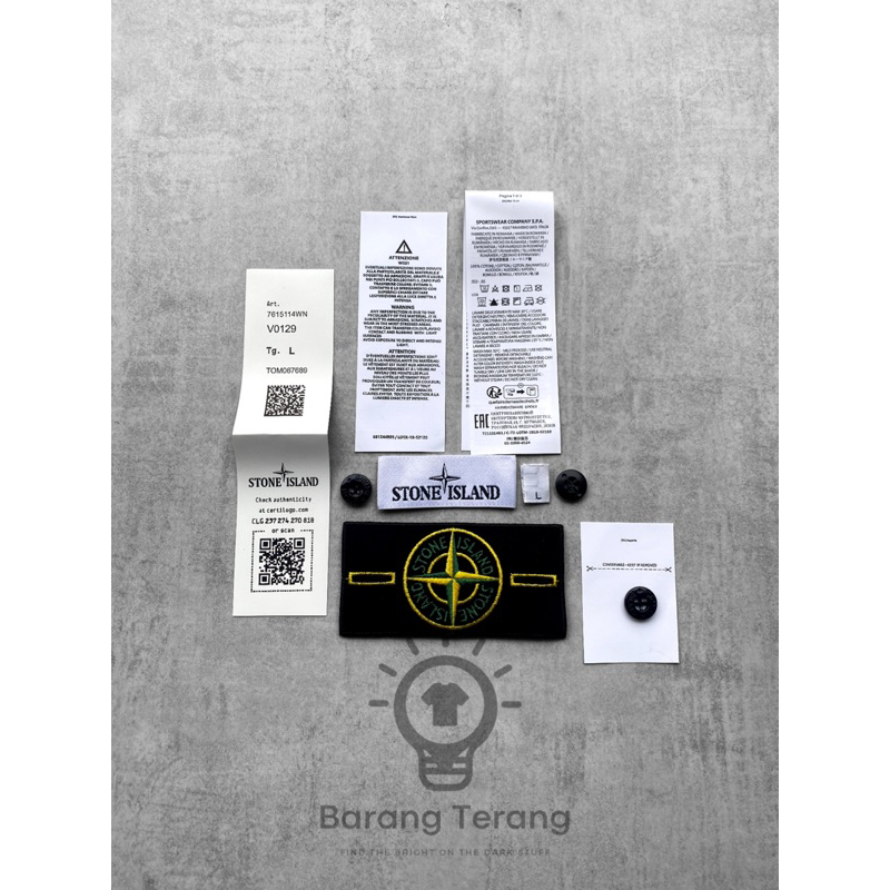 Jual patch dan label certilogo pulau batu full label lengkap | Shopee ...