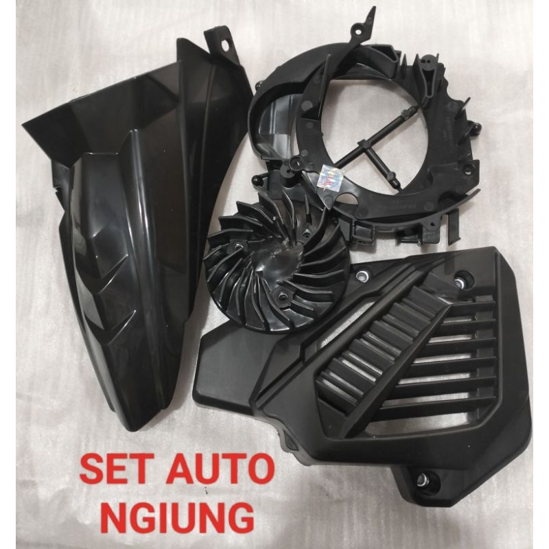 Jual AUTO NGIUNG SET DUDUKAN RADIATOR VARIO 125 150 LED NEW OLD + KIPAS ...