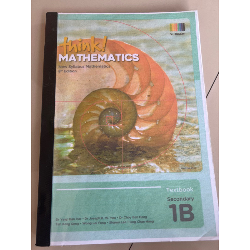 Jual Think Mathematics textbook 1B | Shopee Indonesia
