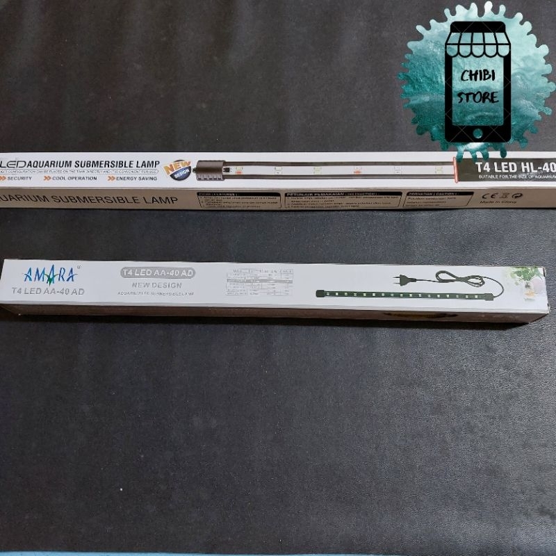 Jual LAMPU AQUARIUM LED AMARA AA-40AD / LAMPU LED HAILONG HL-40AD / LAMPU LED CELUP AMARA AA ...