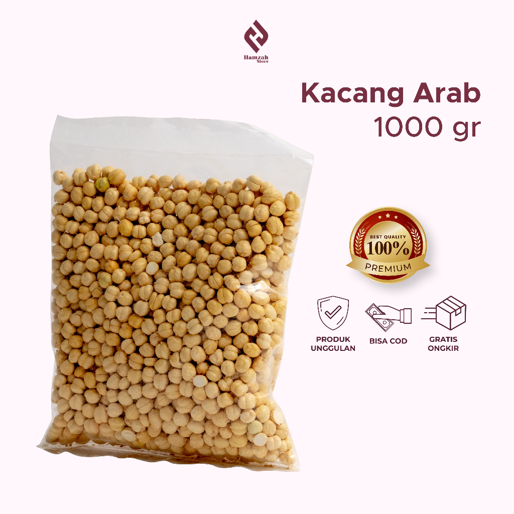 Jual Kacang Arab 1 Kg Kacang Arab Matang Original Best Quality Premium ...