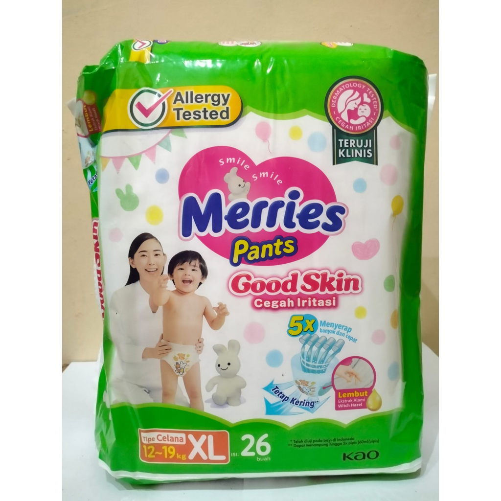 Jual Merries Good Skin S,M,L,XL | Shopee Indonesia