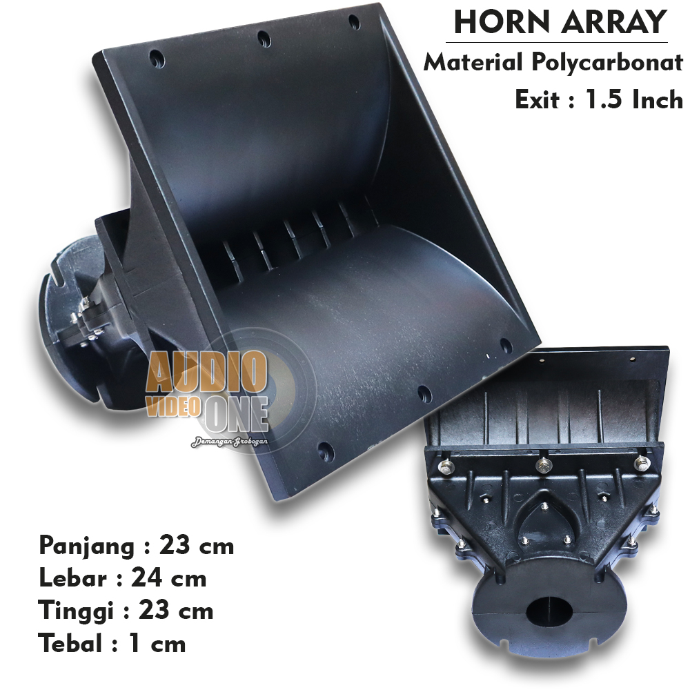 Jual Horn Line Array Single Import 23 X 22 X 22 Bahan Polycarbonate ...