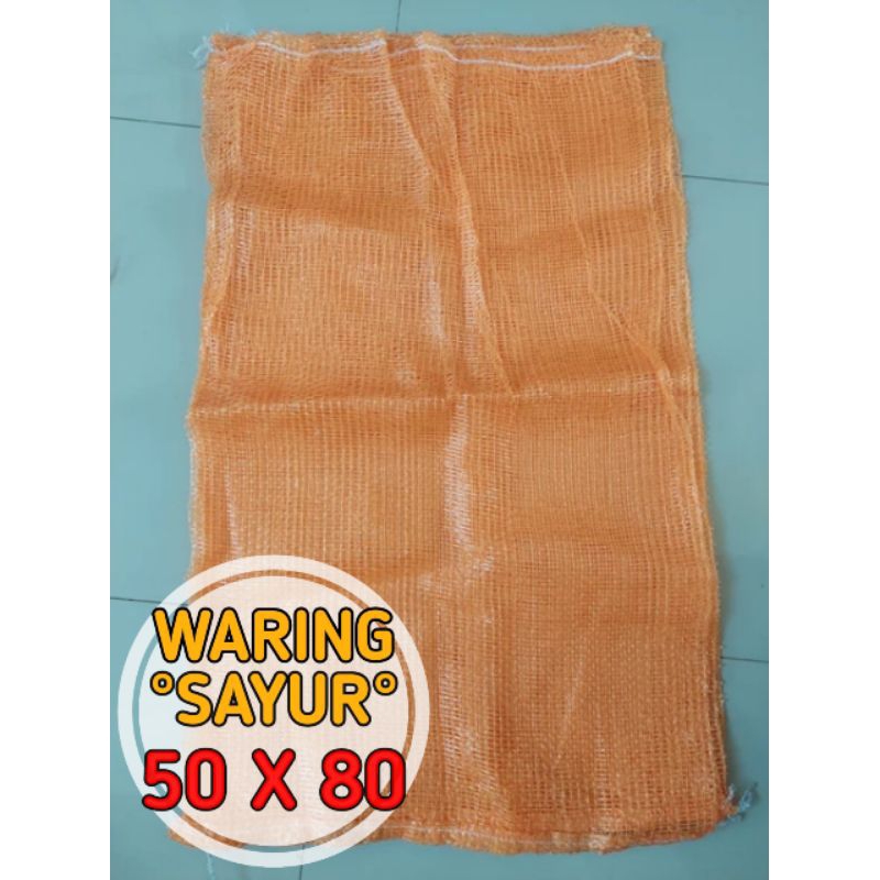 Jual Waring sayur 60 X 100 cm / Jaring sayur / jaring buah | Shopee ...