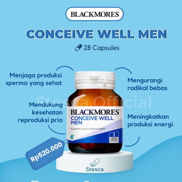 Jual blackmores conceive well men | Shopee Indonesia