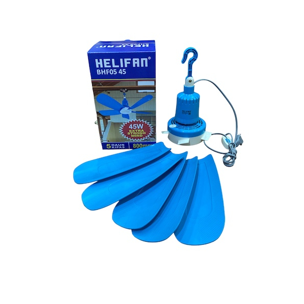 Jual Arashi Helifan BHF 05 Kipas Angin Gantung 45 Watt 5 Baling-Baling ...
