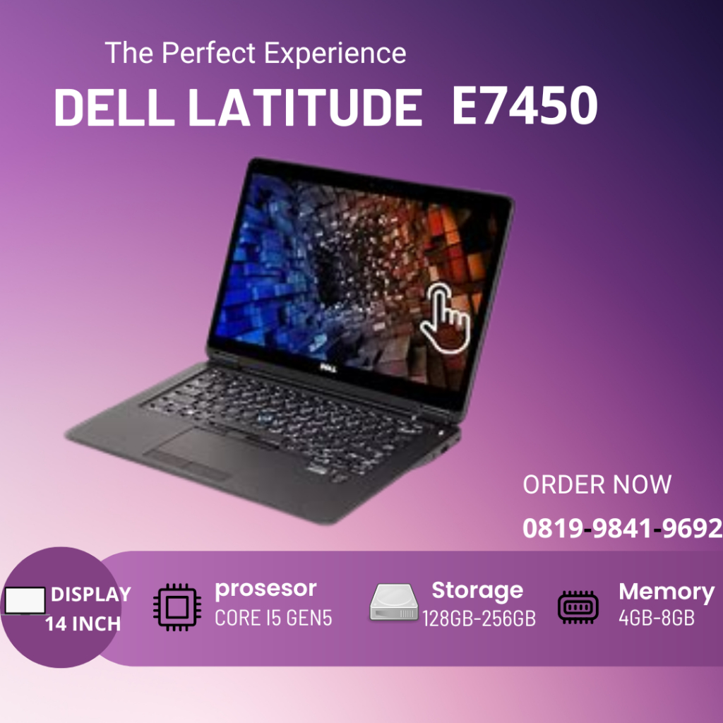 Jual Laptop dell latitude e7450 core i5 gen5 ram 8gb ssd 256gb bergaransi | Shopee Indonesia