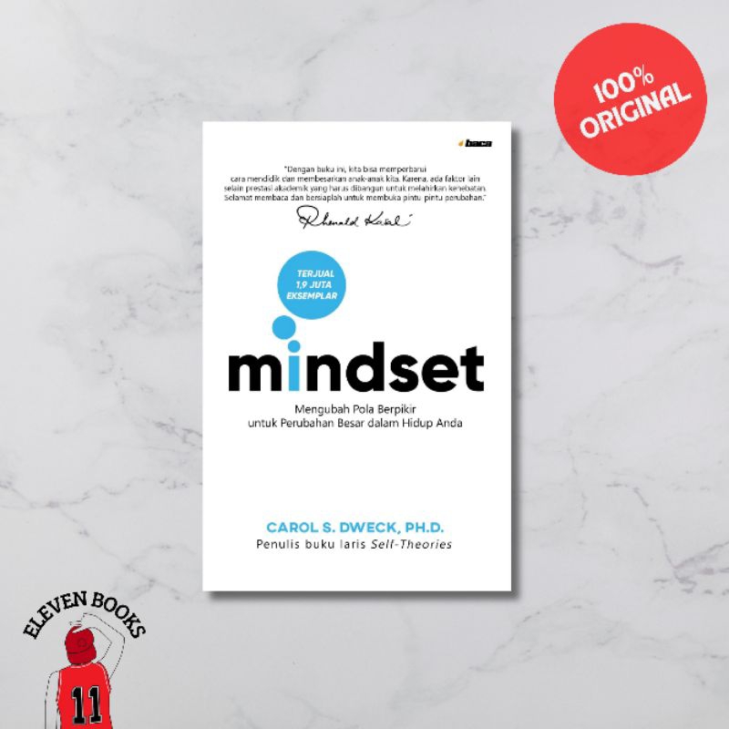 Jual BUKU ORIGINAL MINDSET (EDISI REVISI) - Carol S. Dweck, Ph. D ...