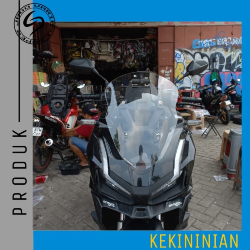 Jual Visor Windshield ADV 160 ADV 150 Pendek Thailand Sporty Kaca Depan ...
