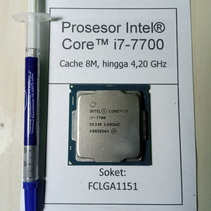 Jual Processor Intel Core i7 7700 Cpu 3.60Ghz Socket LGA1151 Kaby Lake | Shopee Indonesia