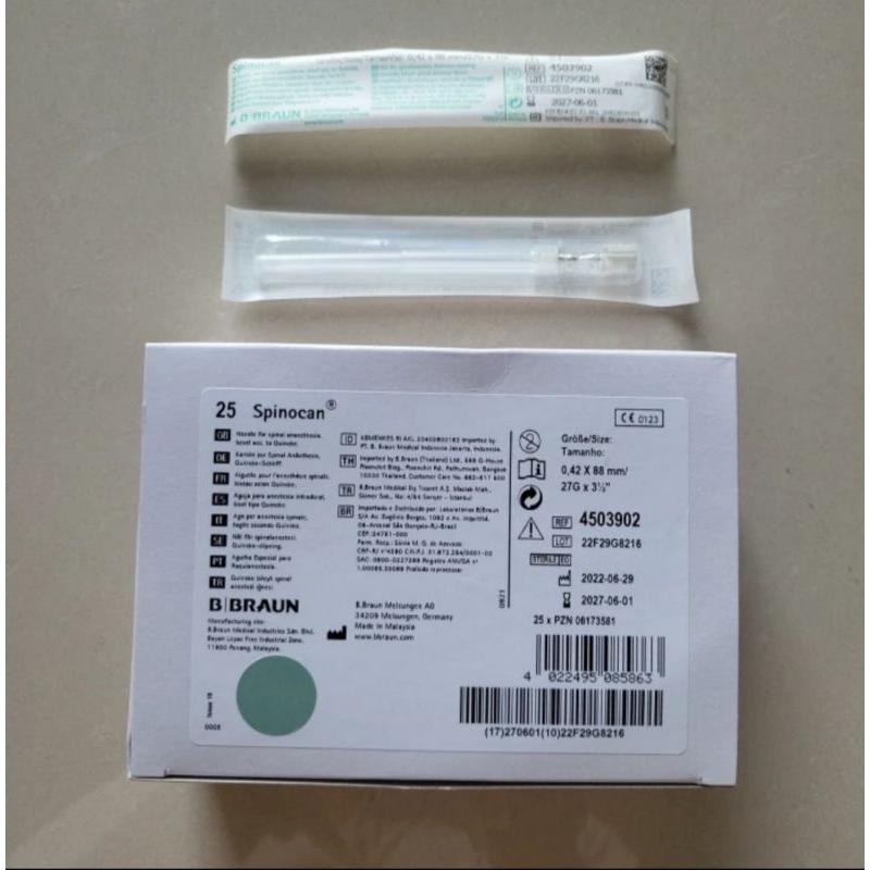 Jual Spinocan No 20/sampai 29 B Braun | Shopee Indonesia
