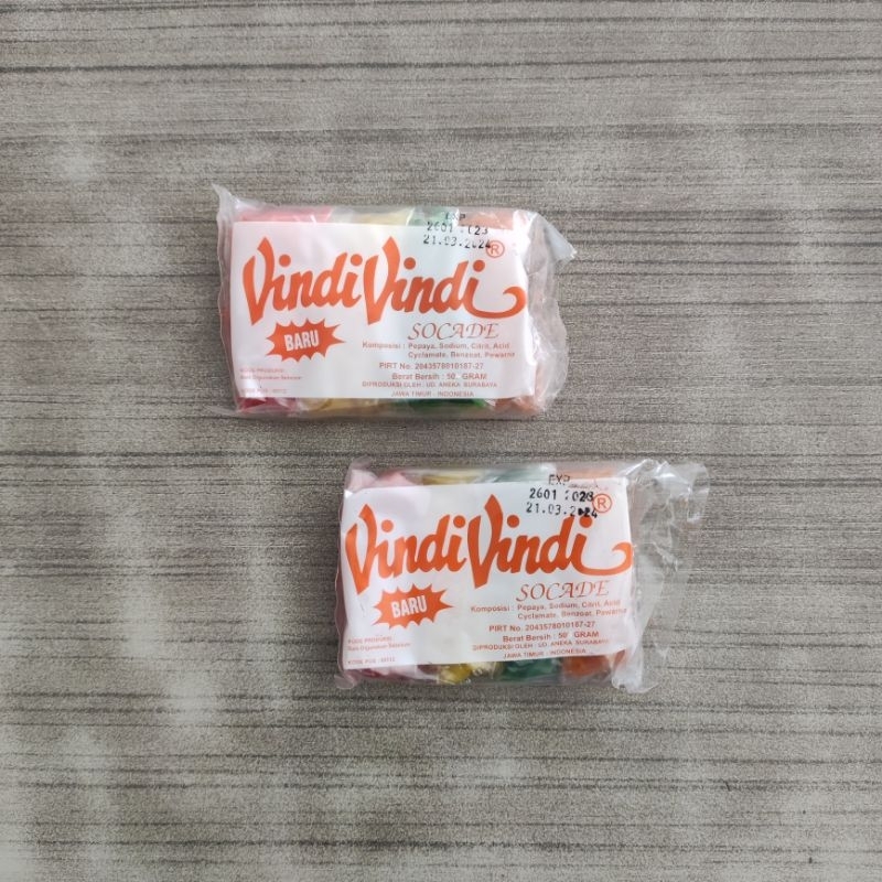 Jual Socade Warna Warni Vindi 50 Gram Shopee Indonesia