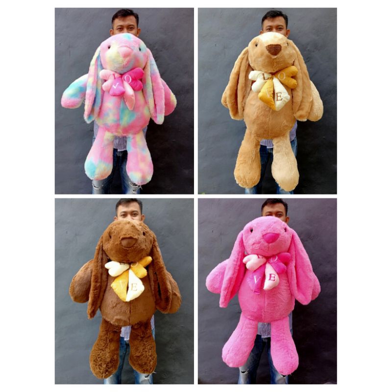 Jual Boneka bunny soft/boneka rabbit/kelinci lucu Jumbo | Shopee Indonesia