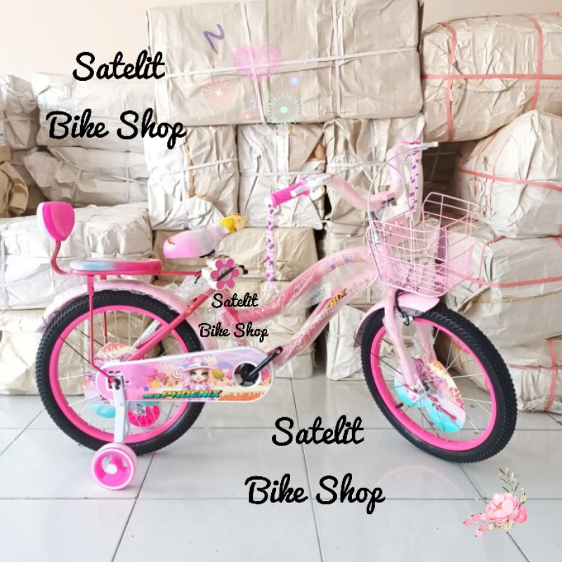 Jual Sepeda Anak Cewek Ukuran 18 Polo Trendy New Phoniex Centrum Tango ...