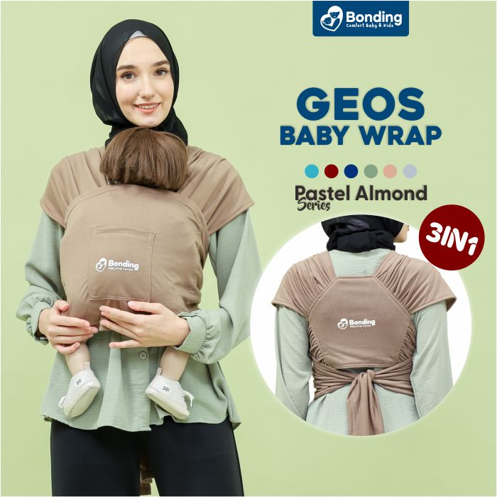 Jual BONDING Geos Baby Wrap M Shape Instan Gendongan Bayi newborn Murah ...