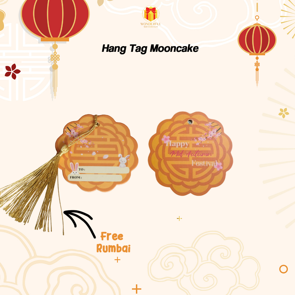 Jual Hang Tag Mooncake Festival / Mid Autumn (12 pcs) | Shopee Indonesia