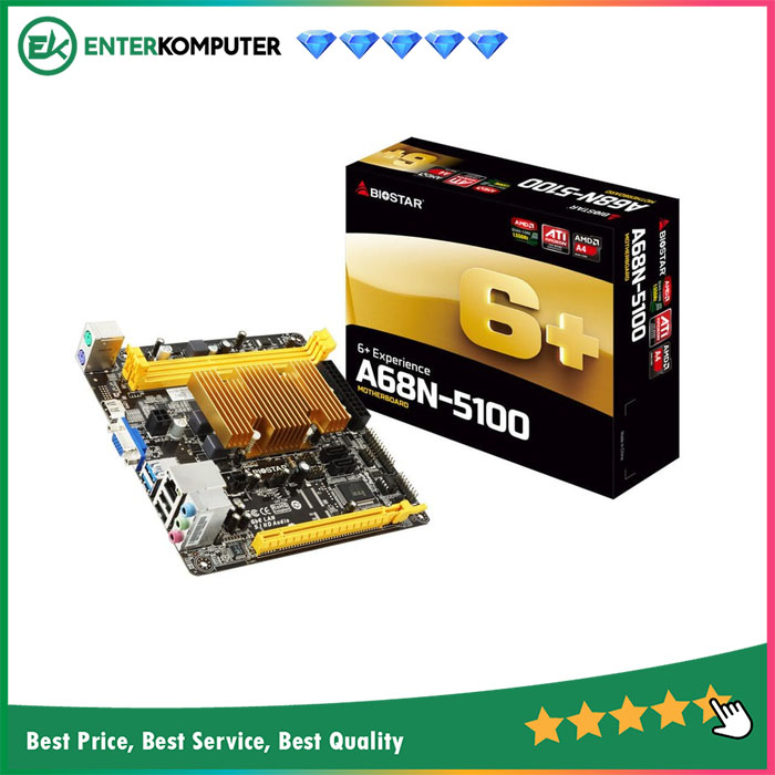 Jual Biostar A68N-5100 Built-up CPU | Shopee Indonesia