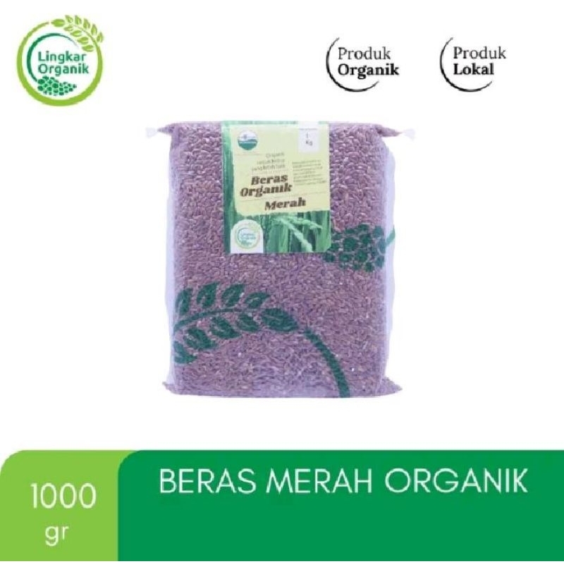 Jual Lingkar beras merah organik 1kg | Shopee Indonesia