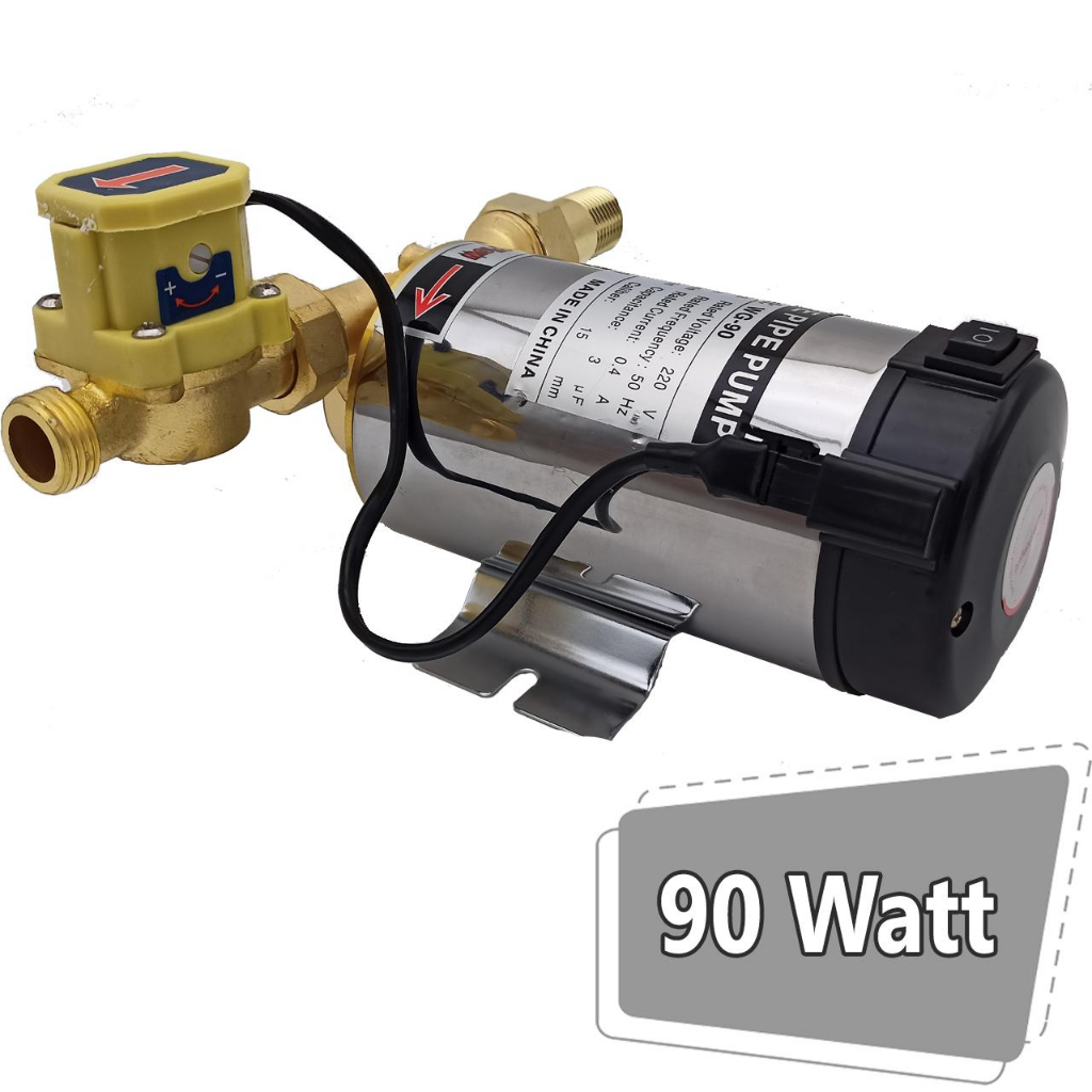 Jual Pompa Air Otomatis Booster Pump 90 Watt Mesin Pendorong Kran Air ...