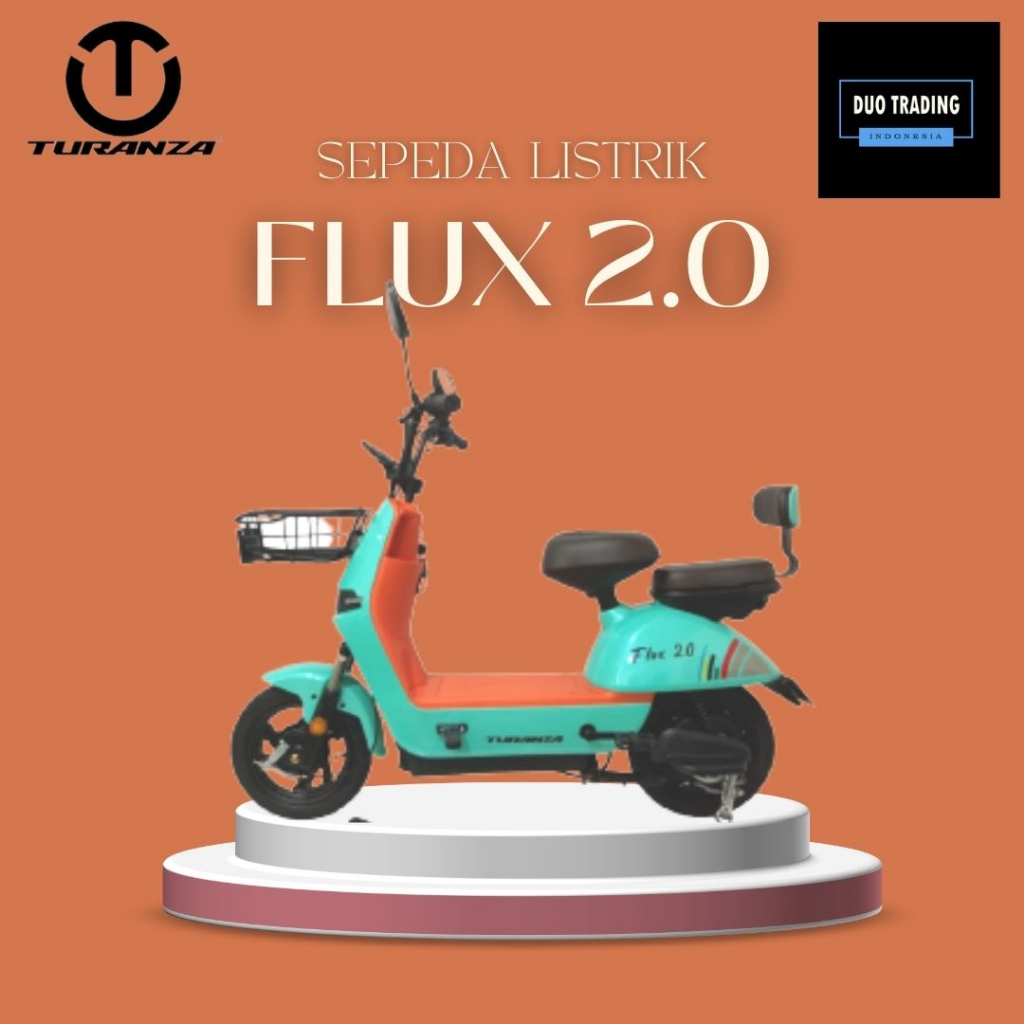 Jual SEPEDA LISTRIK TURANZA FLUX 2.0 GARANSI RESMI | Shopee Indonesia