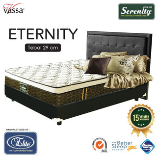 Jual Kasur Serenity Eternity By Elite Springbed Kasur Saja Shopee