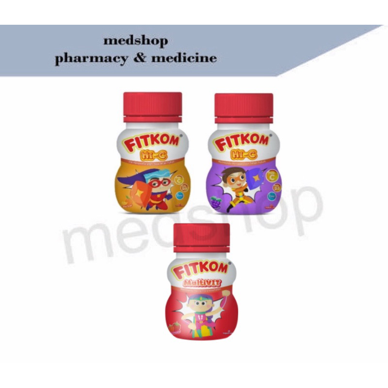 Jual Fitkom Tablet Hisap Multivitamin Botol | Shopee Indonesia