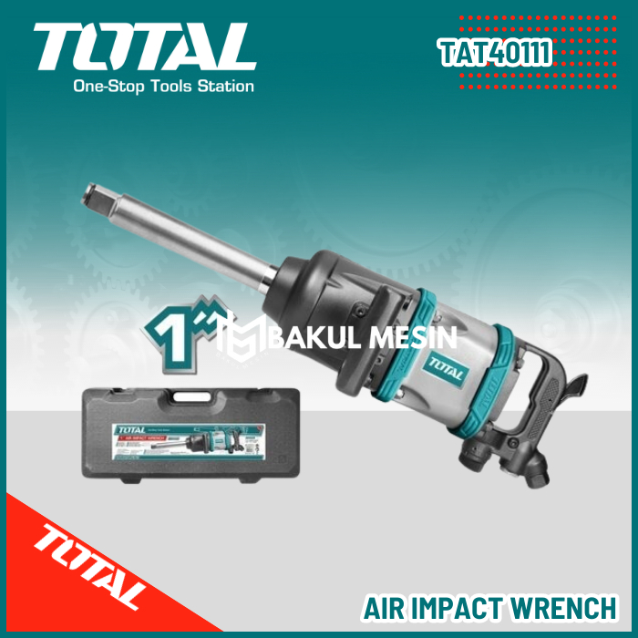 Jual TOTAL TAT40111 air impact wrench mesin pembukan baut torsi 1 inch ...